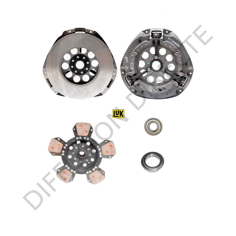 KIT EMBRAYAGE POUR 165 ; 168 ; 185 ; 188 ; 285 ; 290 ; 390 E ; 590 ; 690-KIT EMBRAYAGE MASSEY ...